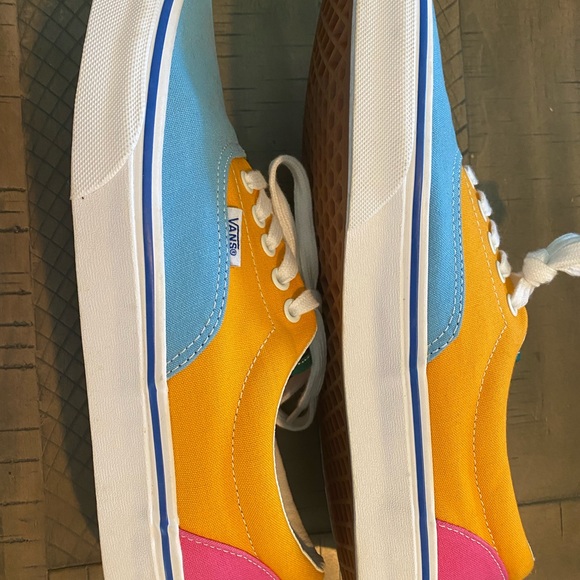 Vans | Shoes | Vans Pastel Block Multi | Poshmark